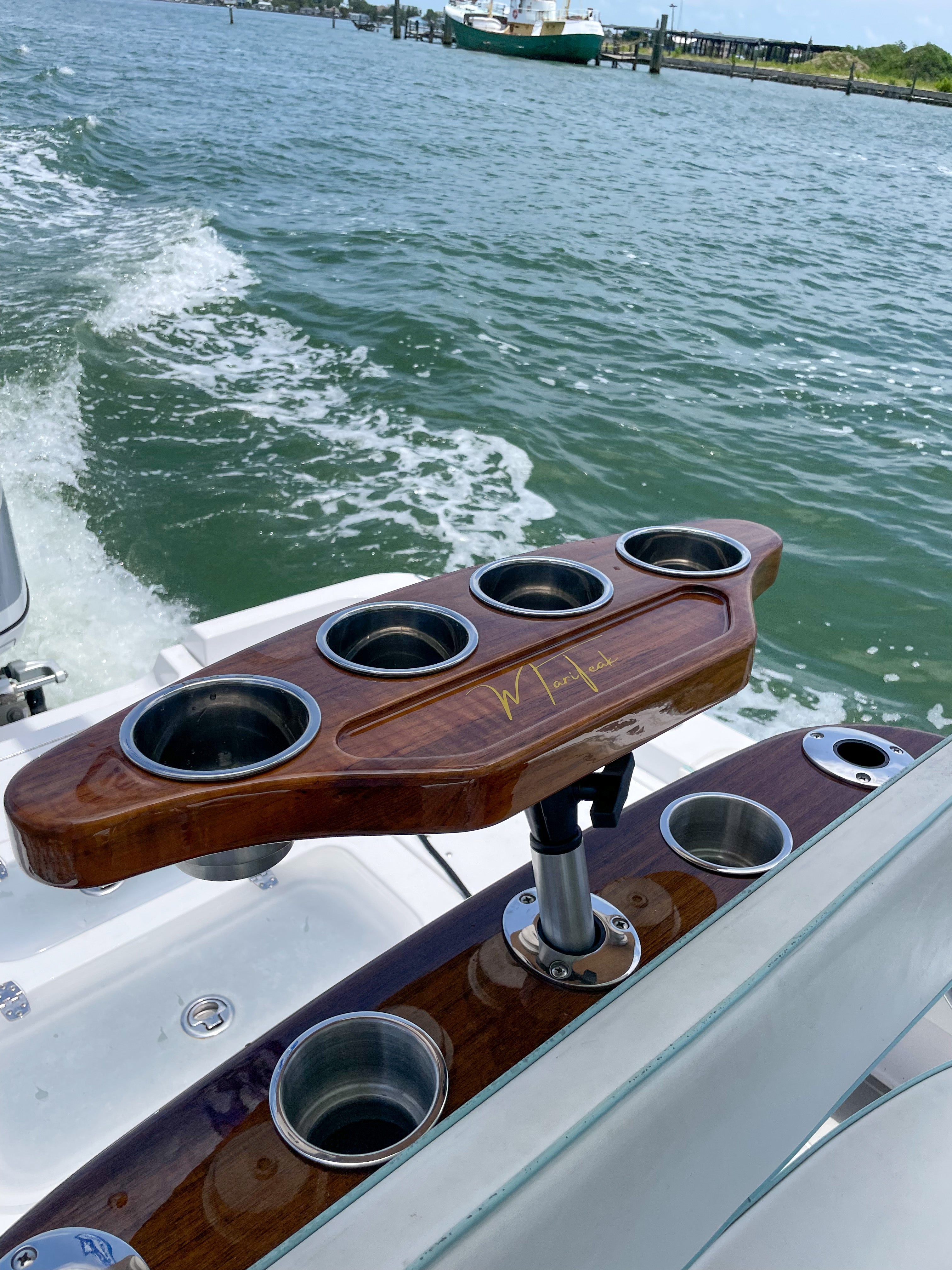 Custom Boat Steps | MariTeak - Premium Teak Boat Yacht Steps