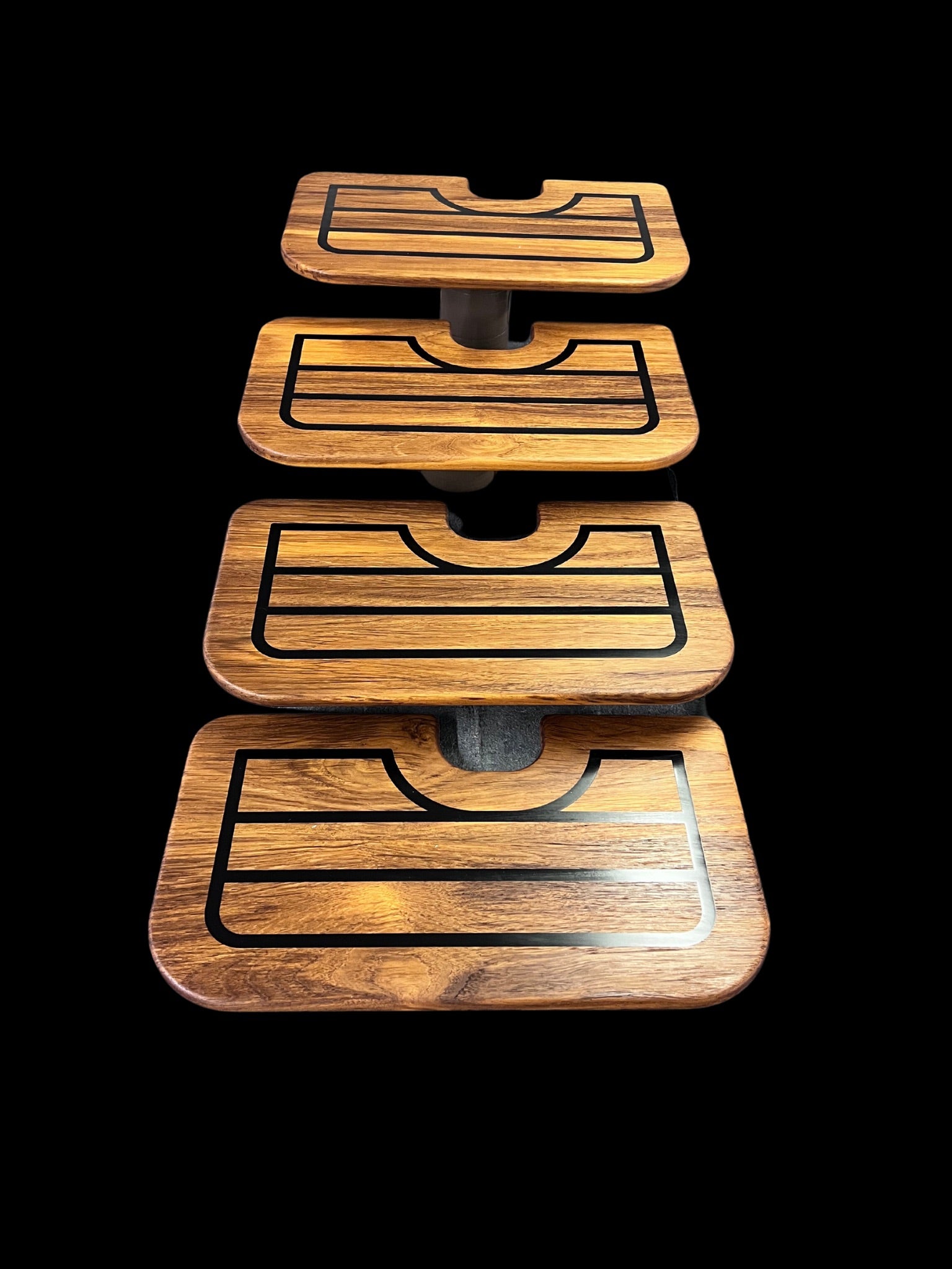 Custom Boat Steps | MariTeak - Premium Teak Boat Yacht Steps